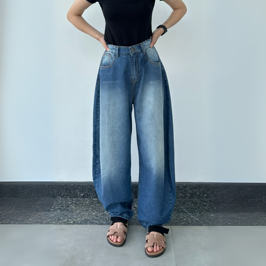 Barrel Leg Jean – Rosé Official
